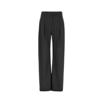 Brunello Cucinelli Weite Hosen - - Trousers - Damen - Grau - S
