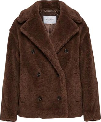 Max Mara Mxmalcuno Jacket - Femme - Vestes - Brun - Taille: 36 FR