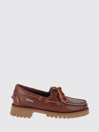 Sebago Chaussures bateau Ranger en cuir cir&eacute; avec semelle crant&eacute;e