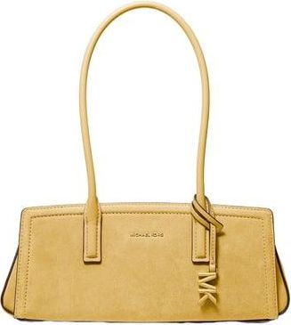 Michael Kors Sac &agrave; main Laila &agrave; logo m&eacute;tallique en cuir
