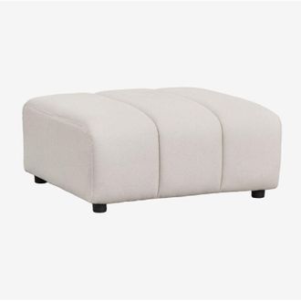 Sklum Sklum - Pouf aus Boucl&eacute;-Stoff Eliot
