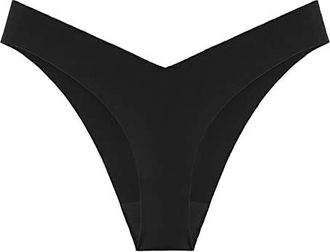 Generic Culotte sans Couture Femme Culotte Femme sans Couture Culotte Femme De Classique Dentelle Soluble Eau Demi-Culotte Blanche Crotch Moyen/Bas pour Maria