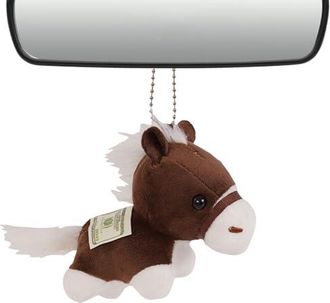 Generico Porte-cl&eacute;s Cheval,Pendentif Cheval Souple | Porte-cl&eacute;s Animaux Doux 2026 | Pour Femmes Filles Enfants Enseignants &Eacute;tudiants Pour Sac Portefeuille Sac 