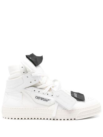 Off-white baskets en cuir - Blanc
