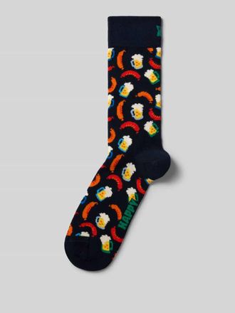 Happy Socks Socken mit Logo-Stitching Modell Beer and Sausage