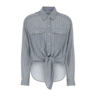 Isabel Marant Damen, Blusen & Hemden, Blau, XSGr&ouml;&szlig;e