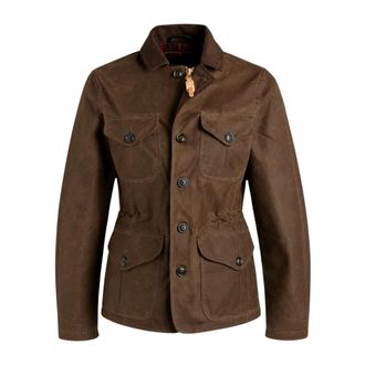 Manifattura Ceccarelli Alligator Jacket - - Jackets - Damen - Braun - M