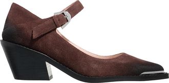 Coccinelle Sandaletten mit Absatz - Coccinelleconnie Suede Vi - Gr. 36 (EU) - in Braun - für Damen