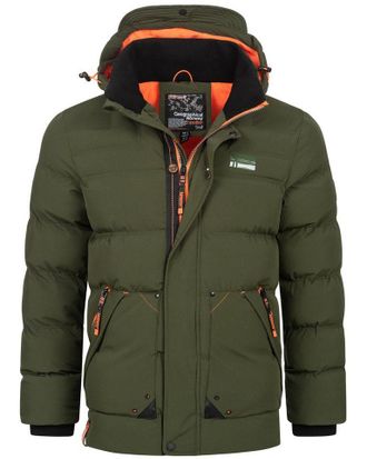 Geographical Norway Steppjacke Herren Winter Jacke warm gef&uuml;ttert Parka Steppjacke Outdoor gesteppt