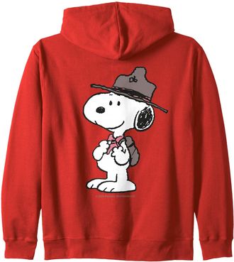 Peanuts Snoopy Der Furchtlose Pfadfinder Kapuzenjacke