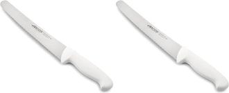 Arcos Konditormesser aus Nitrum-Edelstahl mit 250 mm Klinge - Ergonomischer Griff aus Polypropylen, Ideal zum Schneiden und Portionieren von Tortenb&ouml;den - W