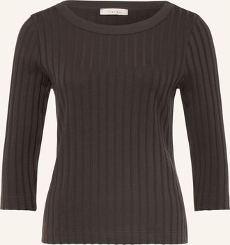 Lilienfels Lilienfels Shirt Mit 3/4-Arm braun