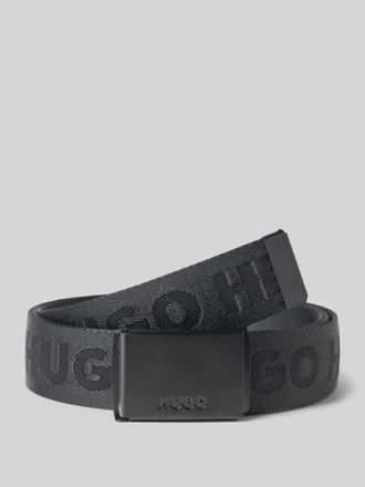 HUGO BOSS G&uuml;rtel mit Label-Musterung Modell GARRATT