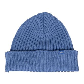 Paul & Shark Hellblauer Woll-Beretthut - - Accessories - unisex - Blau - ONE SIZE