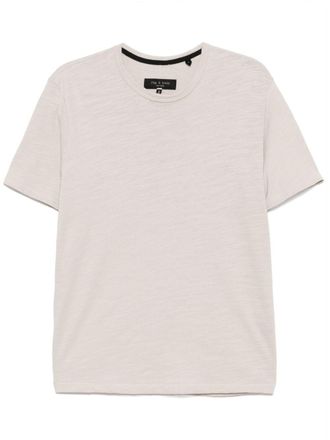 Rag & Bone t-shirt Classic Flame - Tons neutres