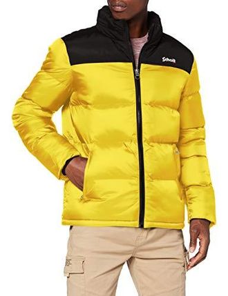 Schott NYC UTAH Jacket Mixte, Jaune, XL