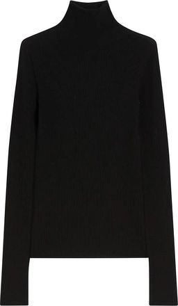 Sportmax Rollkragenpullover - Schwarz