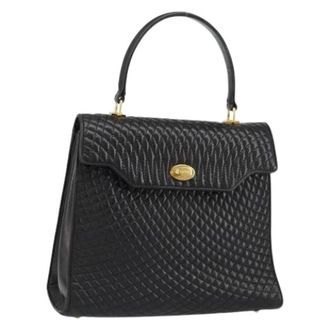 Bally Pre-owned Lederhandtasche - - Pre-owned - Damen - Schwarzk - ONE SIZE