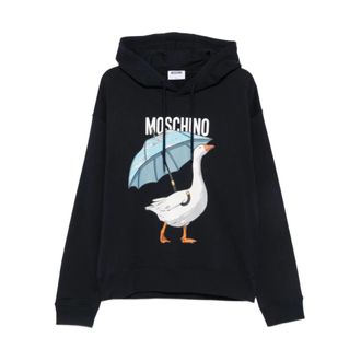 Moschino Hoodie - - Sweatshirts & Hoodies - Herren - Schwarzk - M