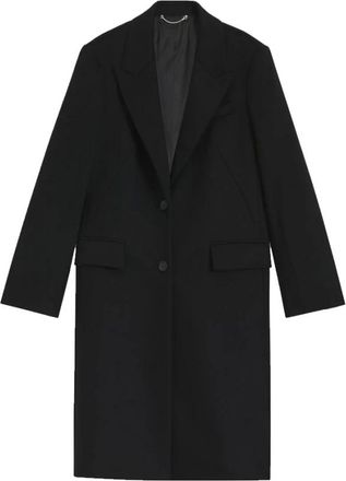 HUGO BOSS Femme, Manteaux, Noir, Taille: 40 FR Single-Breasted Manteaux