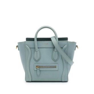 Celine Pre-owned Luggage Tote - Femme - Pre-owned - Bleu - Taille: ONE Size