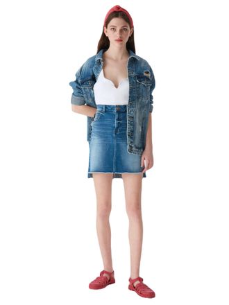LTB Jeans Damen Freizeit-Top Yemizi aus Viskosemischung Ärmellos mit Herzförmiger Auschnitt - Größe XS in Weiß