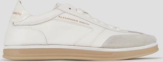 Alexander Smith Thames Woman in white leather and grey suede