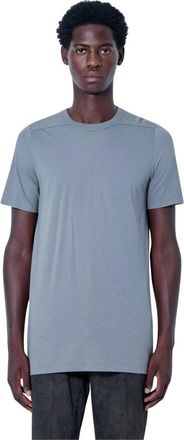 Rick Owens Homme, Tops, Gris, Taille: XL T-shirt Level