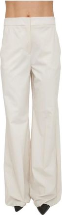 Marella Femme, Pantalons, Blanc, Taille: 36 FR Pantalone lungo