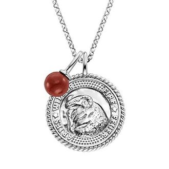 Engelsrufer Collier pour femme en argent 925 avec pierre de couleur 32020117, 42 cm, Argent sterling, Pas de gemme