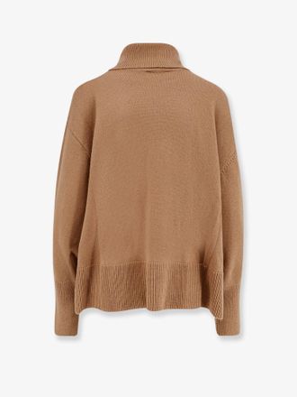 Axel Arigato Womens Wool Blend Turtleneck Sweater Brown Polyamide