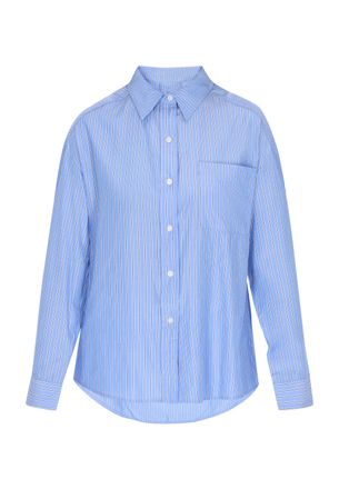 Usha Hemd Frauen Blaue Streifen