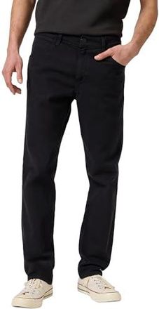Wrangler Greensboro Jeans, Black Rinse, 32/32 Homme