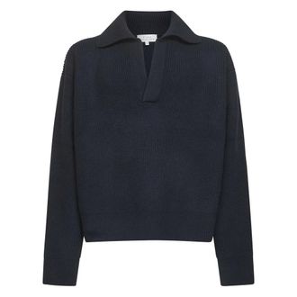 STUDIO NICHOLSON Homme, Pulls, Bleu, Taille: S Pull en laine mérinos bleue avec trous pour les pouces