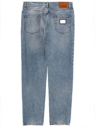 Dolce & Gabbana Classic Cotton Denim Jeans - Blue