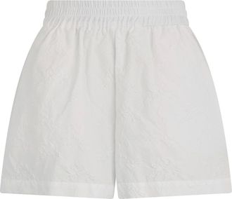 Red Valentino Femme, Shorts, Blanc, Taille: 42 FR Short blanc parfait pour la saison estivale