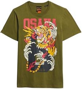 Superdry Osaka 6 Narrative Standard Short Sleeve Round Neck T-shirt M