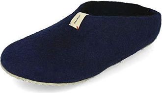Baabuk Mel Filzpantoffel Slipper Navy Blue EUR 41