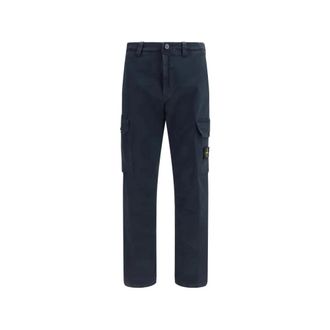 Stone Island Pantalone Regular - - Trousers - Herren - Blau - W33