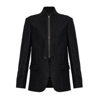 Maison Margiela Blazer-Jacke - - Jackets - Damen - Schwarzk - 2XS