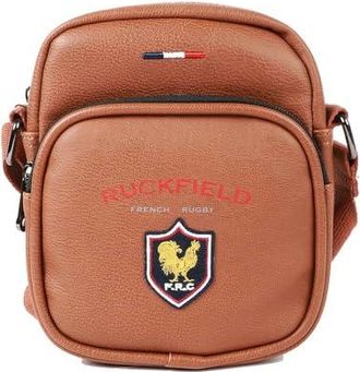 Ruckfield Sacoche bandouli&egrave;re Ruck 2 cpts - camel - 16 x 21 x 6 cm - Marron