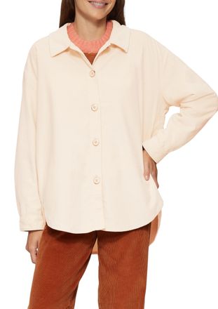 s.Oliver Overshirt aus Cord mit seitlichen Eingrifftaschen