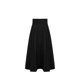 Elisabetta Franchi Jupe Midi - Femme - Jupes - Noir - Taille: 42 FR