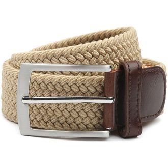 Suitable Ceinture tissée Beige