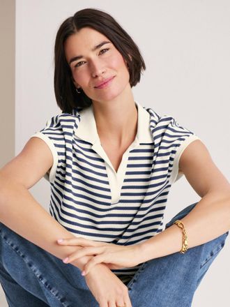 Peter Hahn Polo-Shirt Peter Hahn blau