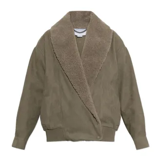 Stella McCartney Oversize Jacke - - Jackets - Damen - Gr&uuml;n - XS