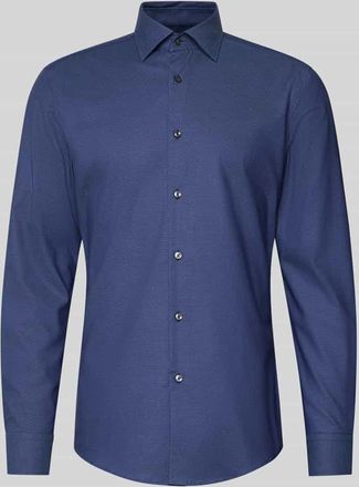HUGO BOSS Slim Fit Businesshemd aus Baumwoll-Mix Modell HANK