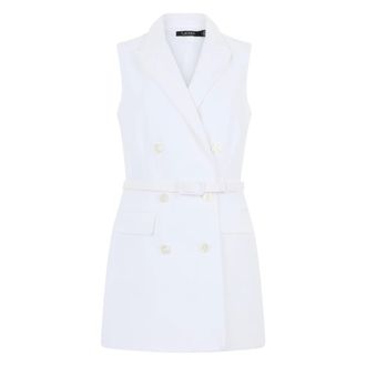 Ralph Lauren Femme, Vestes, Blanc, Taille: 36 FR Jumpsuits & Playsuits