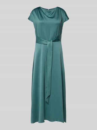 Christian Berg Cocktail Relaxed Fit Midikleid mit Stoffband