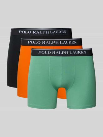 Ralph Lauren Boxershorts mit elastischem Logo-Bund im 3er-Pack